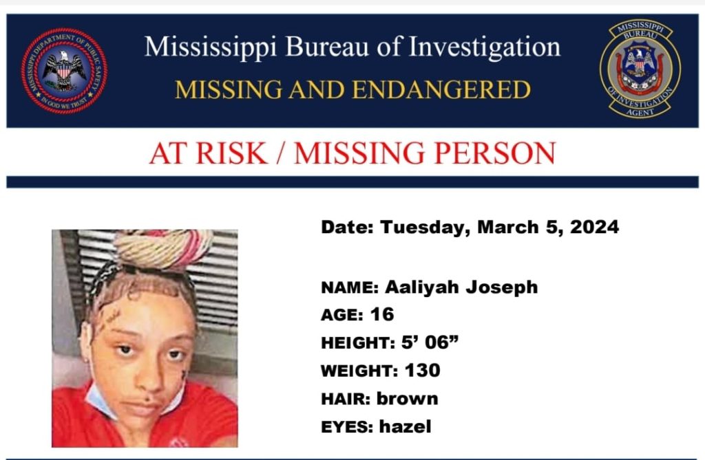 Missing and Endangered Person Alert - Vicksburg Daily News