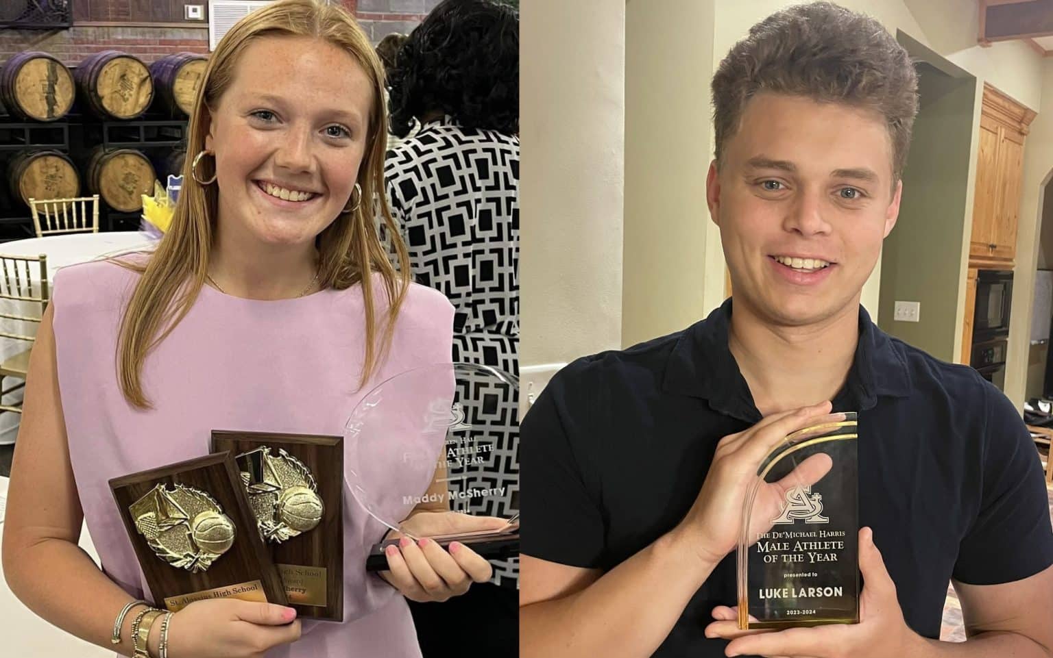 McSherry and Larson named Female and Male Athletes of the Year for St ...