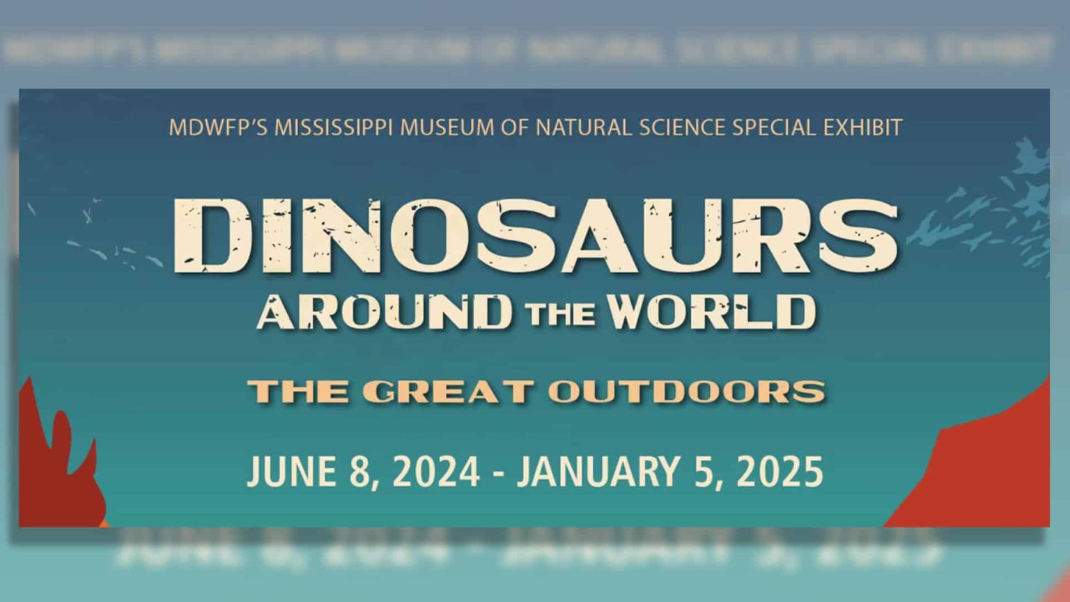 Dinosaurs Around the World: The Great Outdoors Exhibit opens tomorrow ...