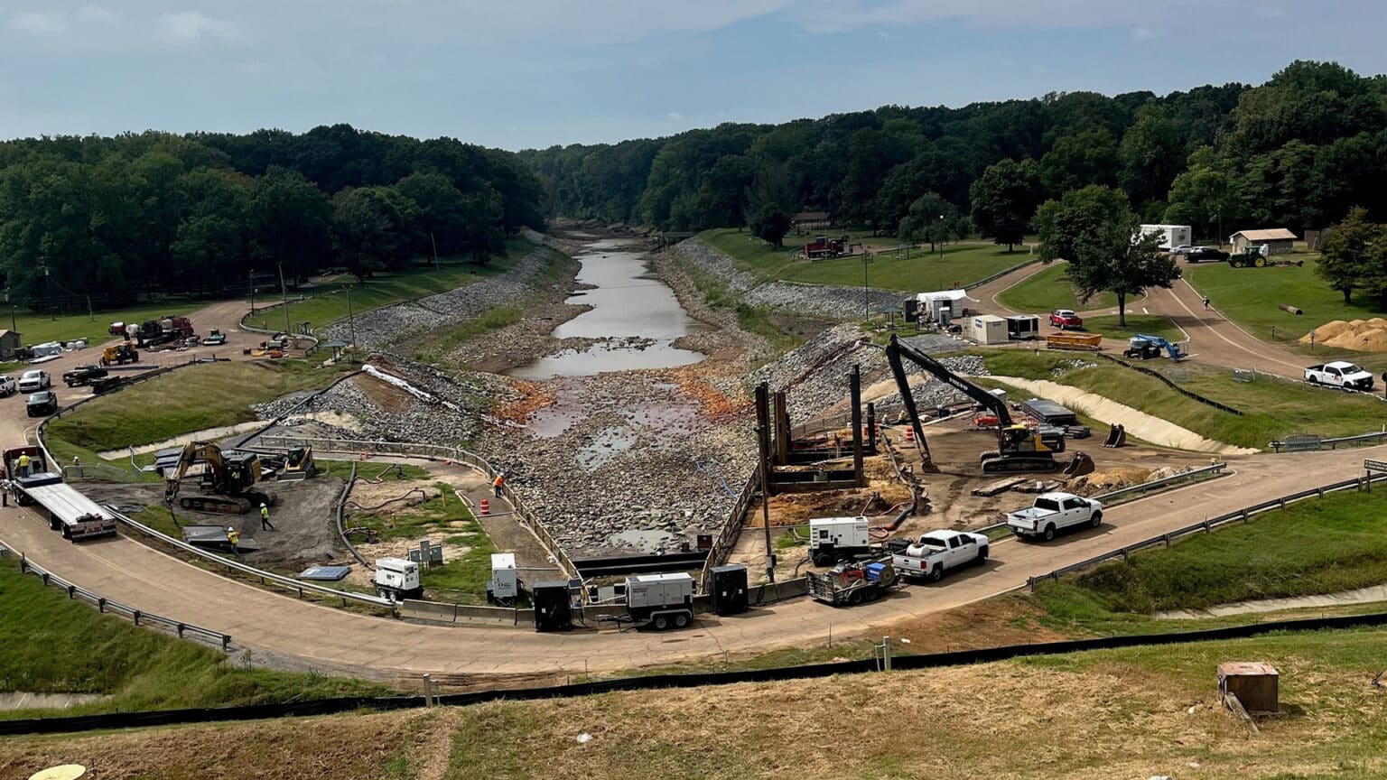 USACE says dam breach NOT imminent as Arkabutla Lake levels project to ...