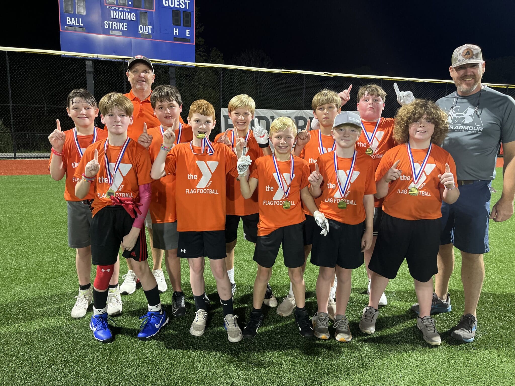 Giants Won the YMCA Flag Football Championship - Vicksburg Daily News