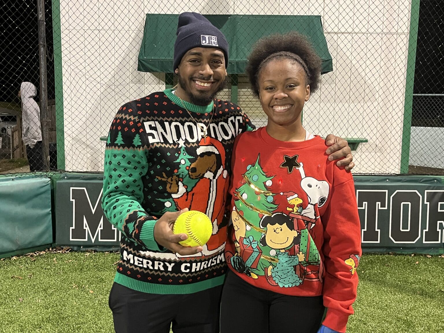 VHS hosted their Ugly Christmas Sweater Softball vs. Baseball Game on ...