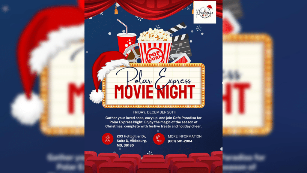Polar Express Movie Night at Cafe Paradiso - Vicksburg Daily News