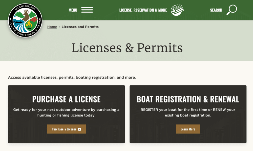 New MDWFP Licensing Platform to Launch Feb. 18 - Vicksburg Daily News