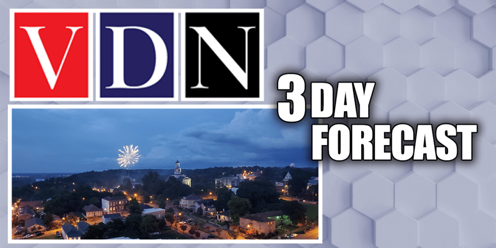 Cloudy finish follows sunny, warm days across the area - Vicksburg ...