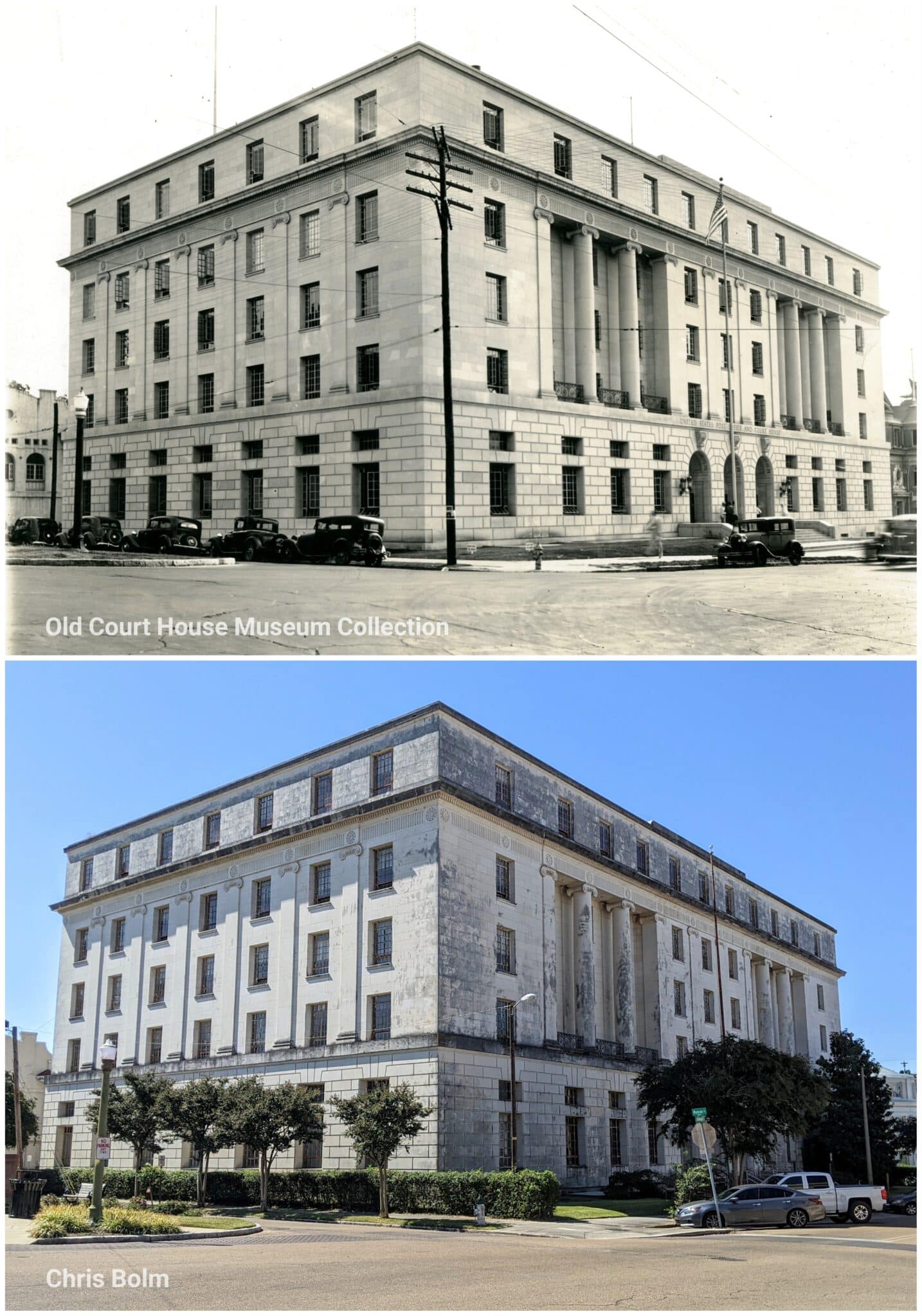 At this place: United States Post Office and Court House building ...
