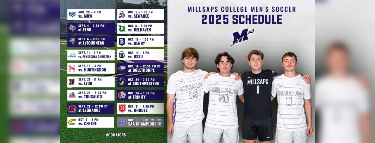 Millsaps Men’s Soccer Publishes 2025 Schedule - Vicksburg Daily News