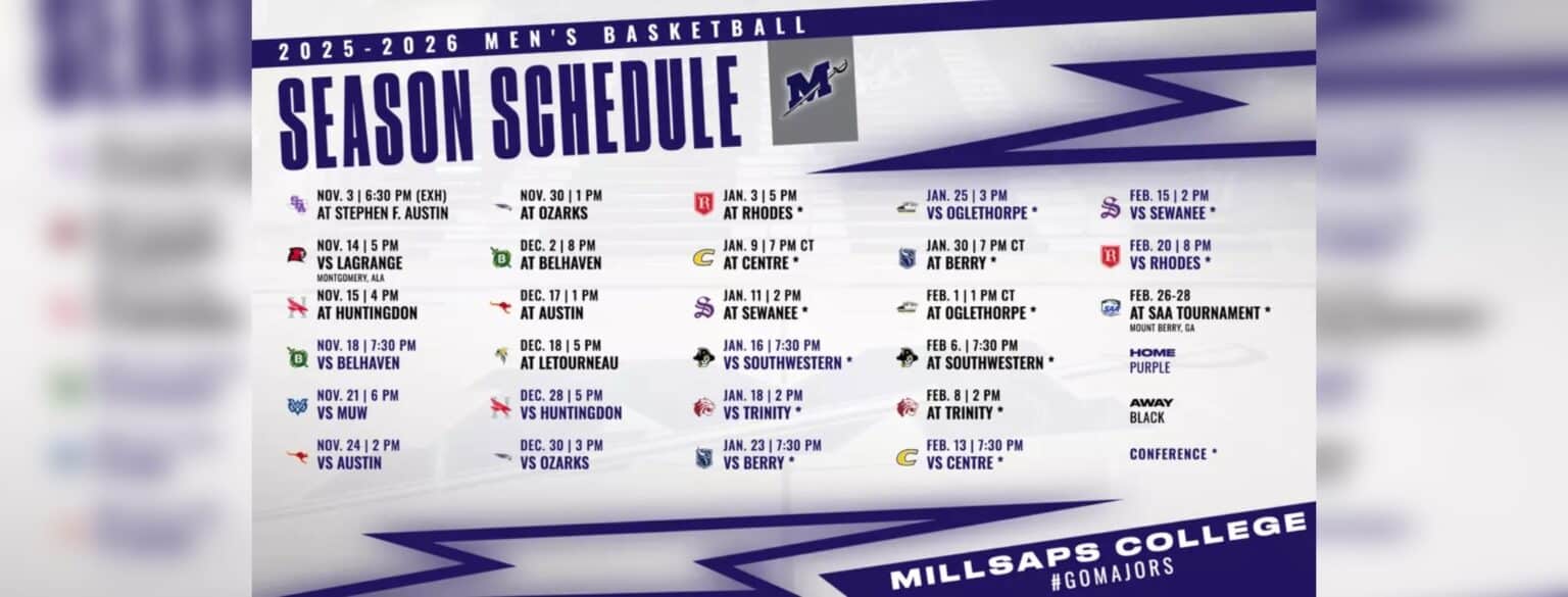 Millsaps release basketball schedule - Vicksburg Daily News