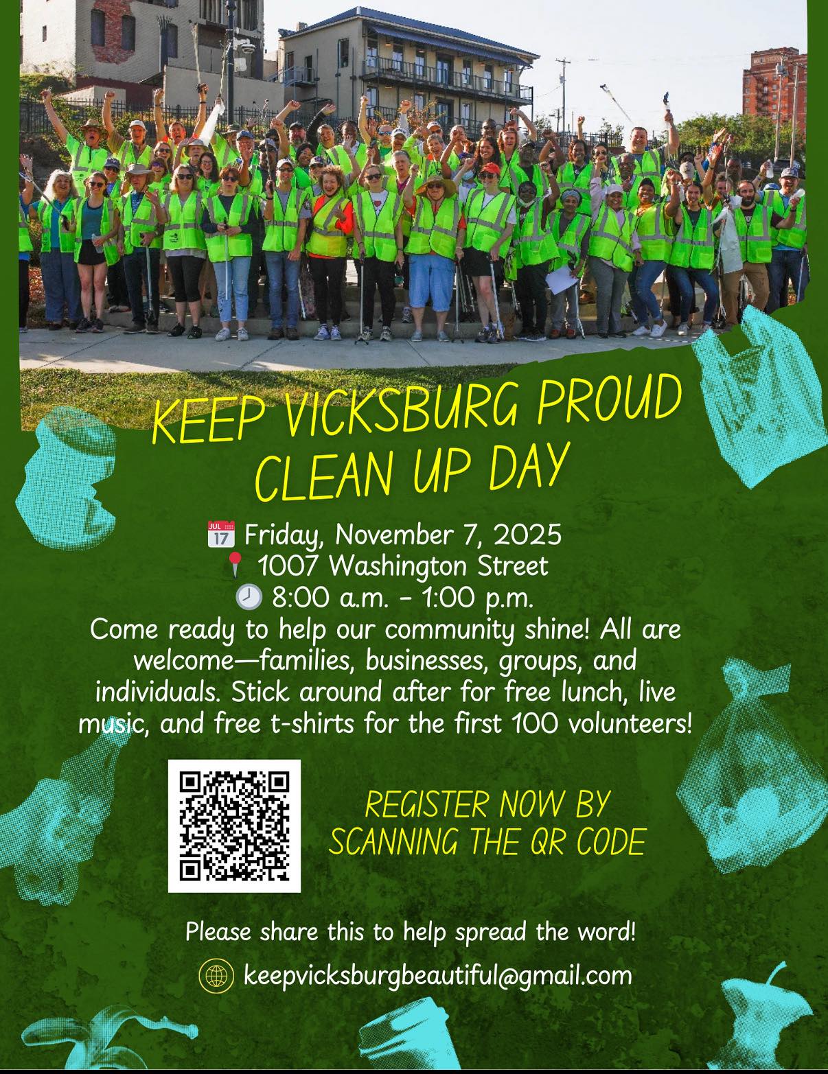 Keep Vicksburg Proud Clean Up Day - Vicksburg Daily News